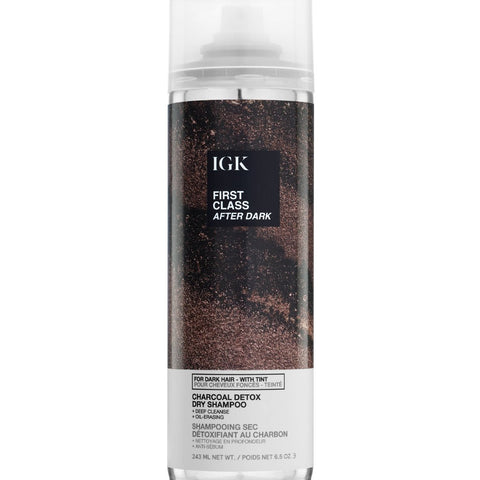 FIRST CLASS AFTER DARK Tinted Charcoal Detox Dry Shampoo – IGK Hair