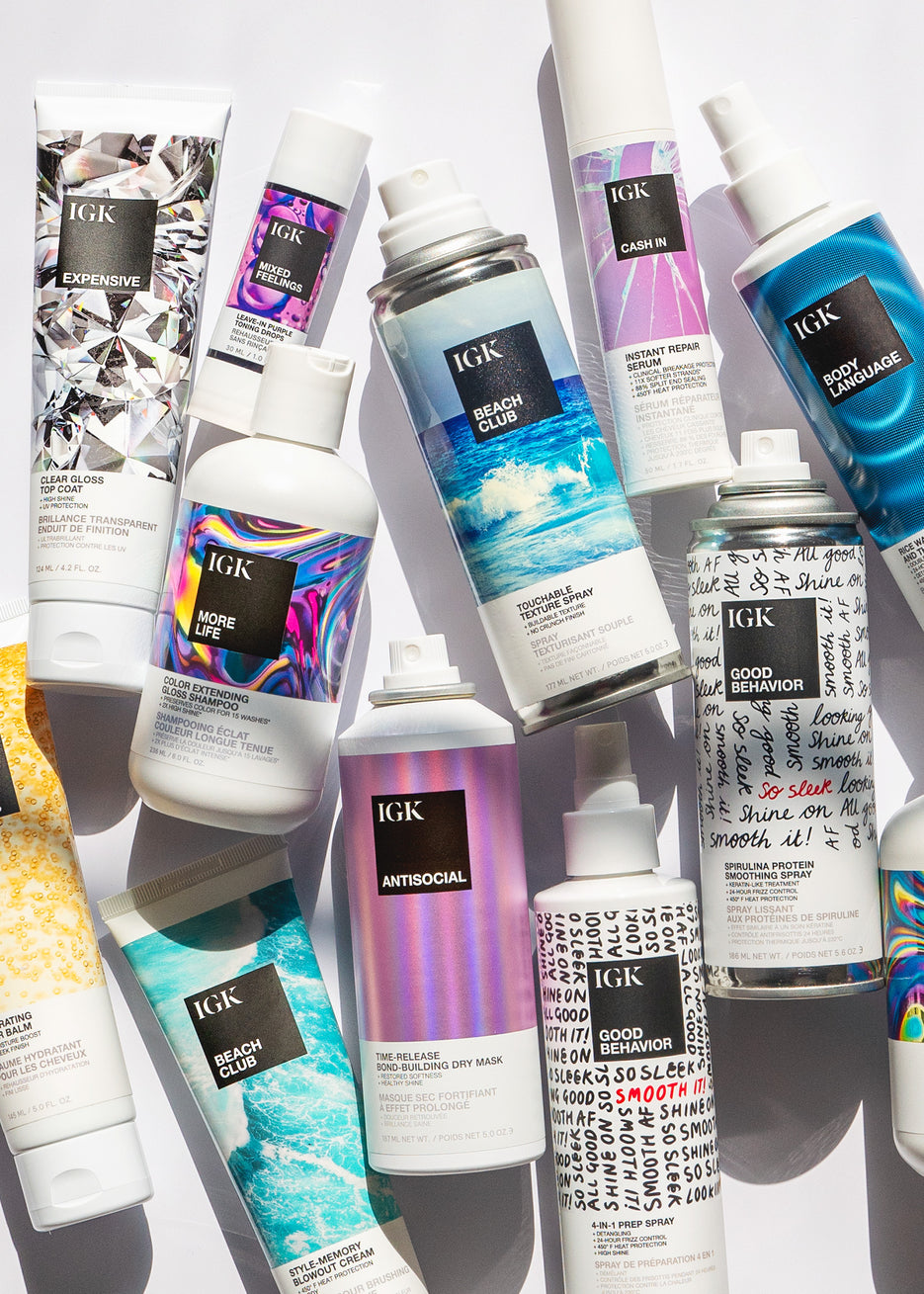 IGK Hair Products | Sprays, Shampoos, Conditioners & More